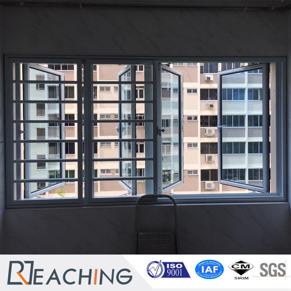 Double Glass Reception Interior Casement Window and Door Double Sliding ...