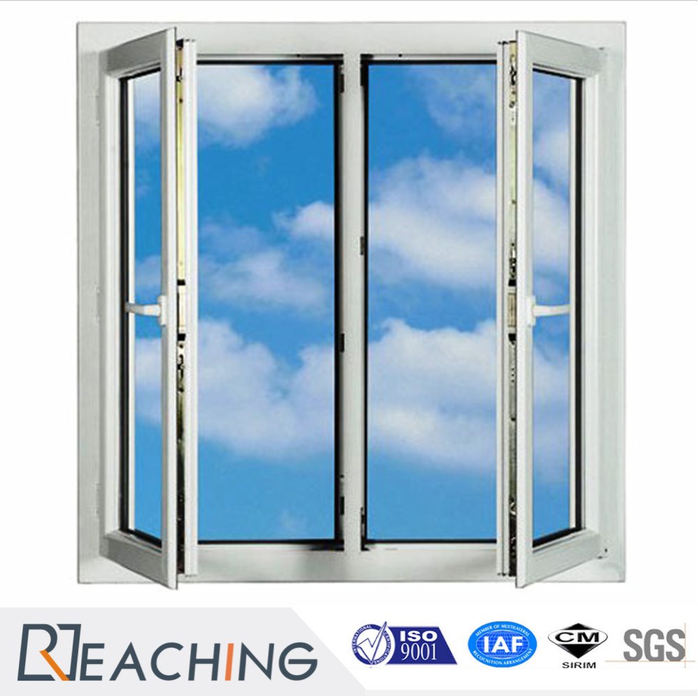 White UPVC Windows Casement Window UPVC Frame Window Design from China ...