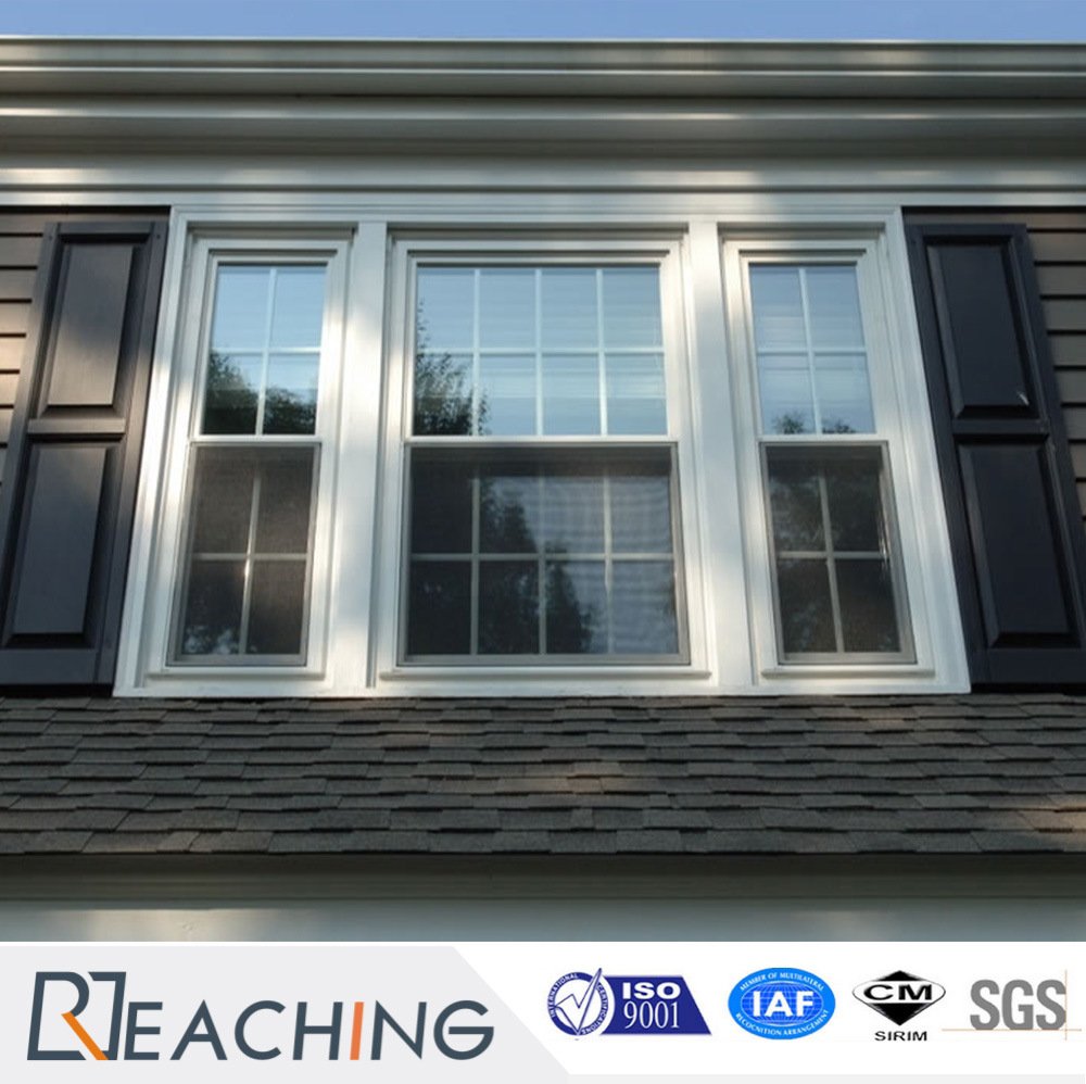 Double Tempered Glass Hung Upvc Window With Mosquito Net From China Manufacturer Reaching